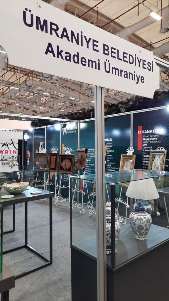ÜMRANİYE BELEDİYESİ CRAFT İSTANBUL EL SANATLARI VE TASARIM FUARI'NDA ... ÜMRANİYE BELEDİYESİ CRAFT İSTANBUL EL SANATLARI VE TASARIM FUARI'NDA ...